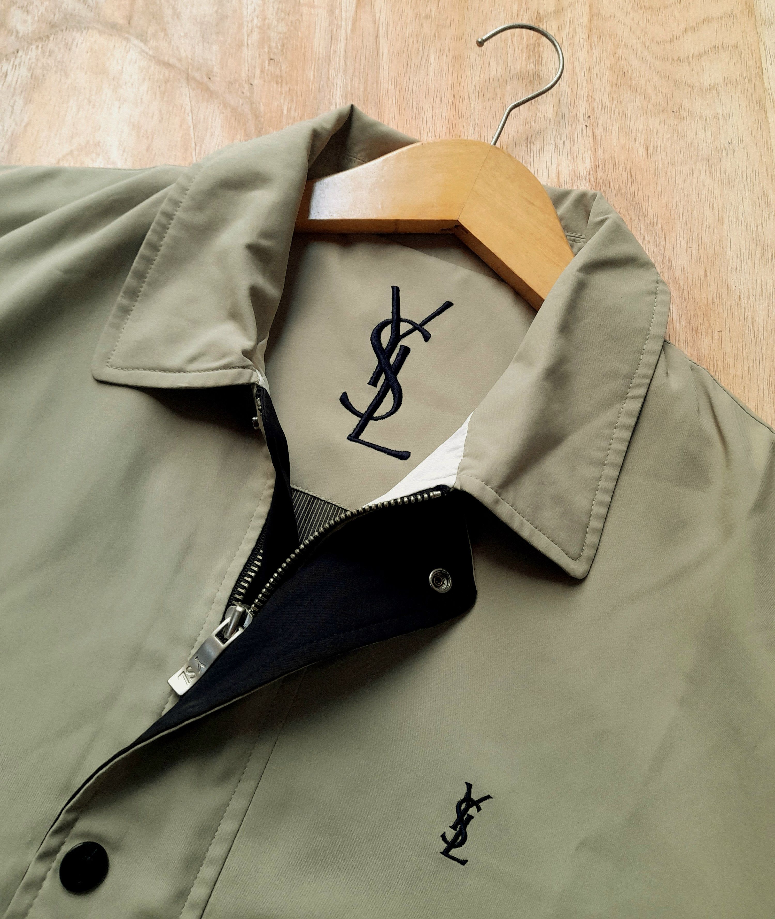 Vintage × Ysl Pour Homme × Yves Saint Laurent 🔥sage green🔥 yves Saint ...