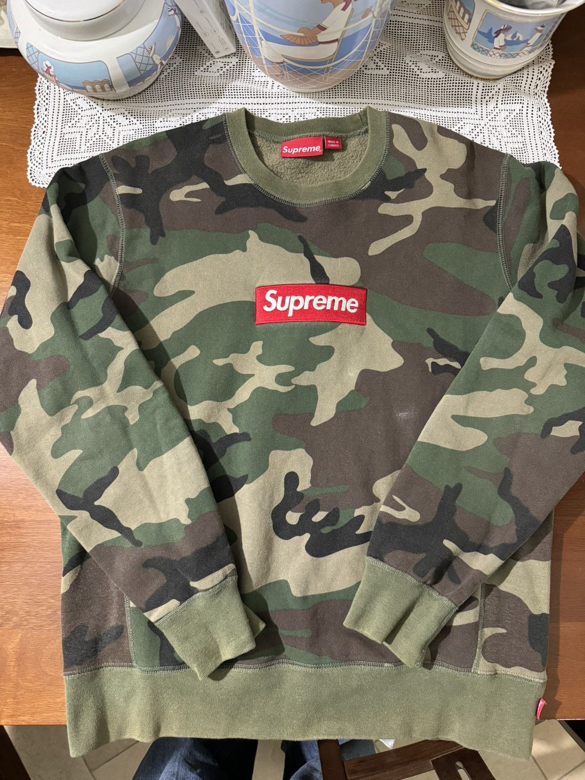 Supreme Rare Supreme Box Logo Camo | Grailed