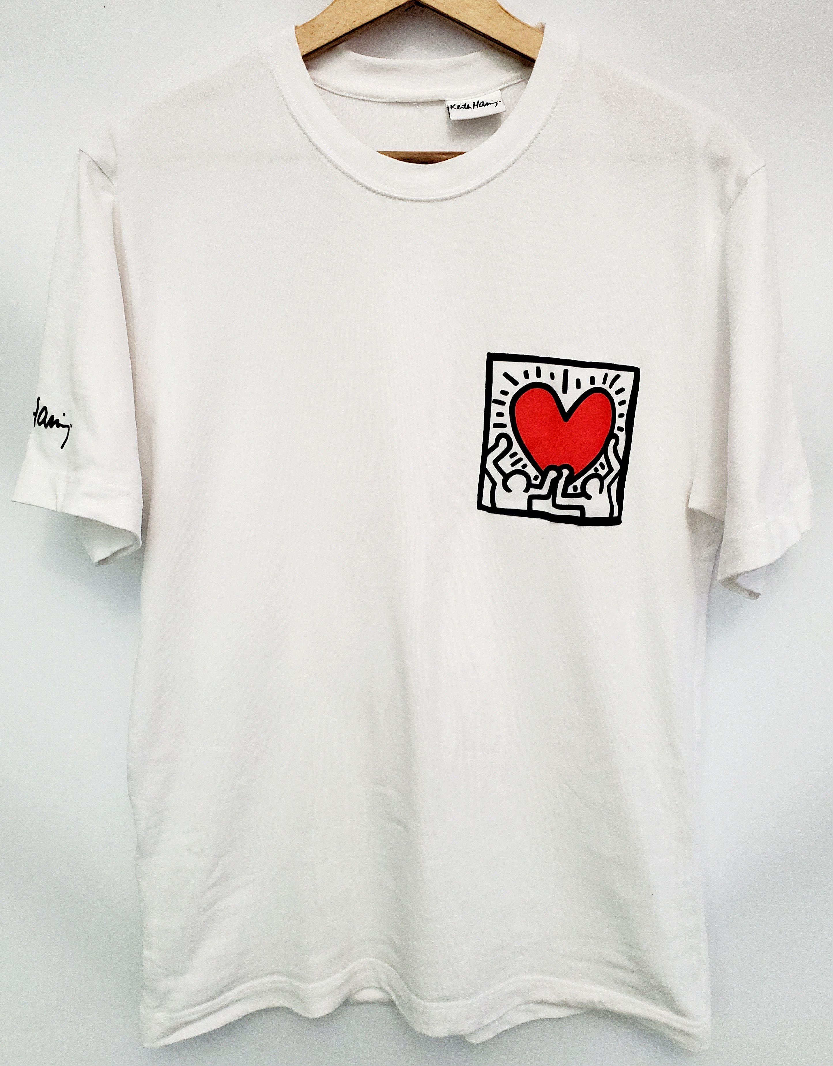 Art × Designer × Keith Haring Rare Keith Haring Art New York Love shirt ...