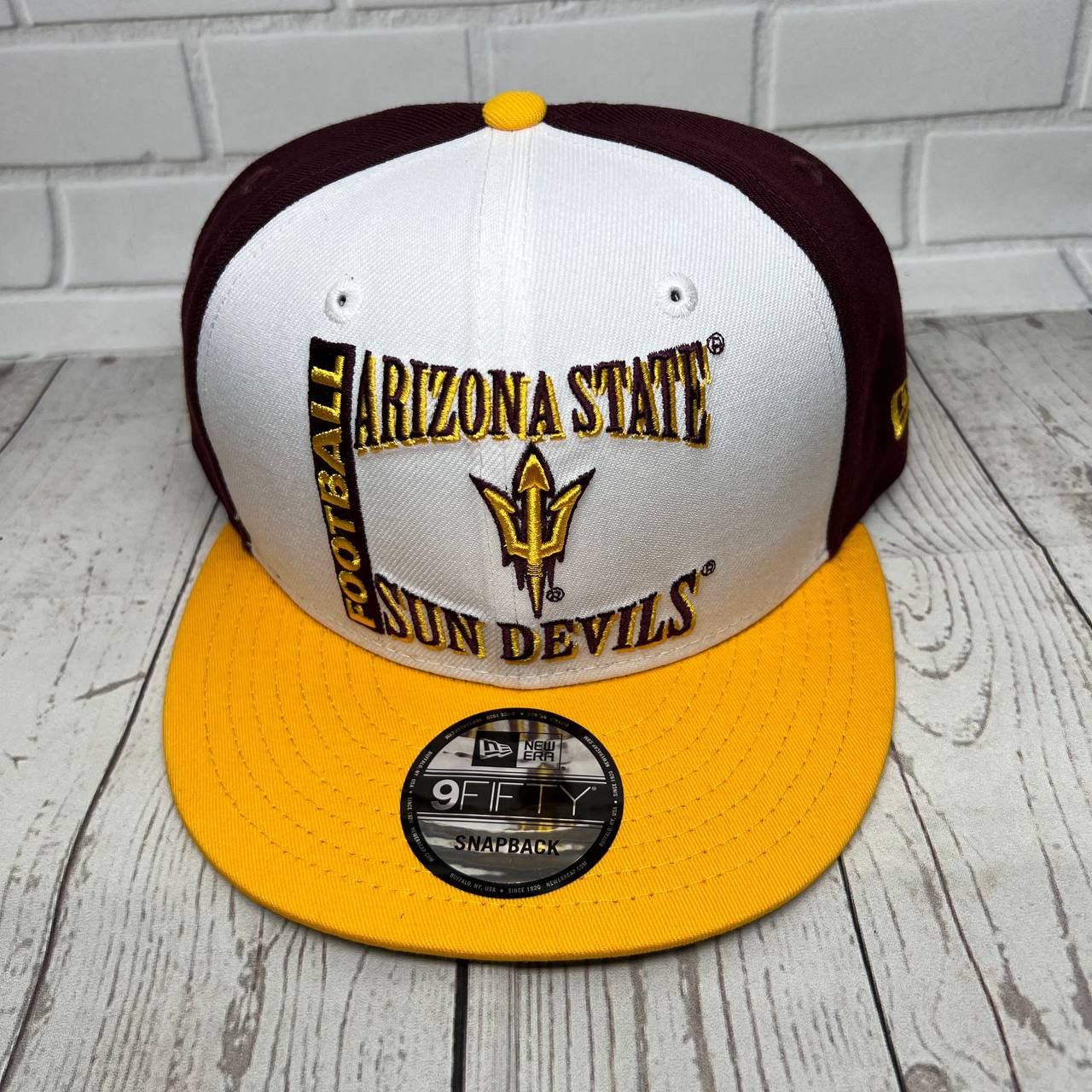 New Era Arizona State Sun Devils NCAA Football Hat Snapback Cap | Grailed