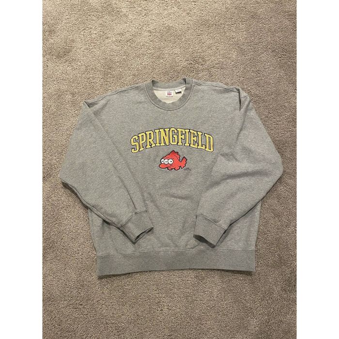 Levi's Levi's X The Simpsons Blinky Fish Springfield Sweatshirt XL ...