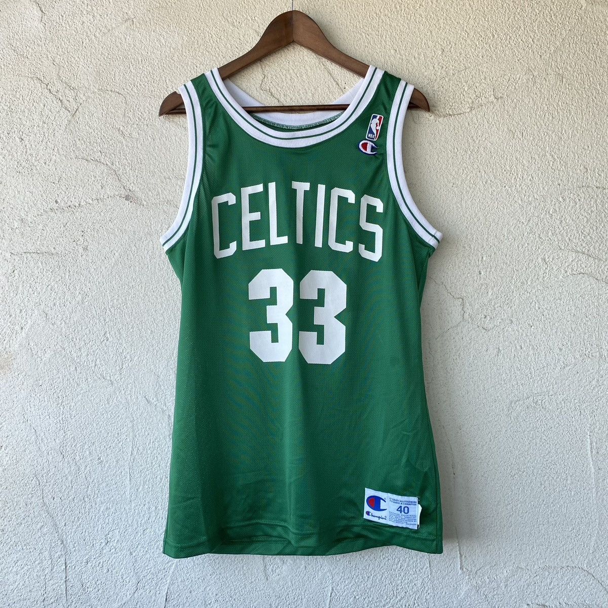 Vintage Vintage Boston Celtics 33 Larry Bird NBA Jersey | Grailed