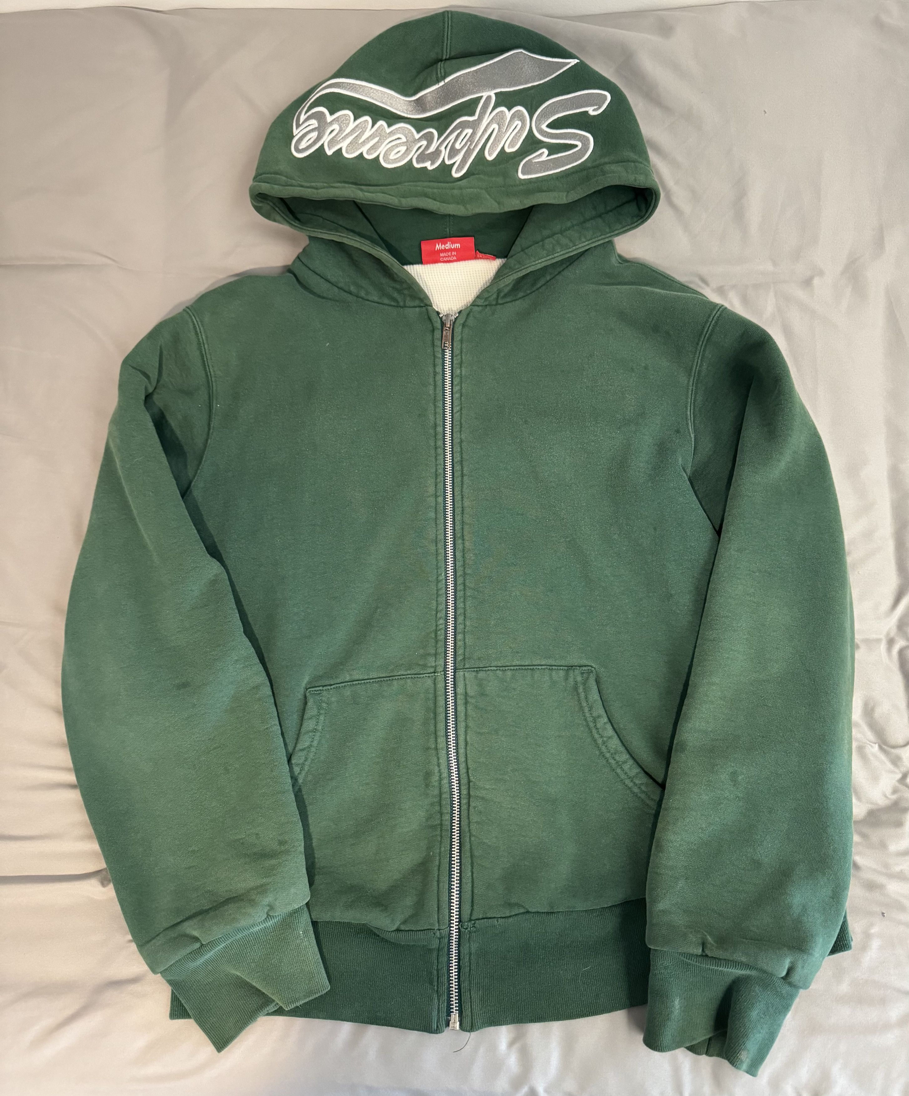 Supreme Rare Vintage Supreme Zip Up | Grailed