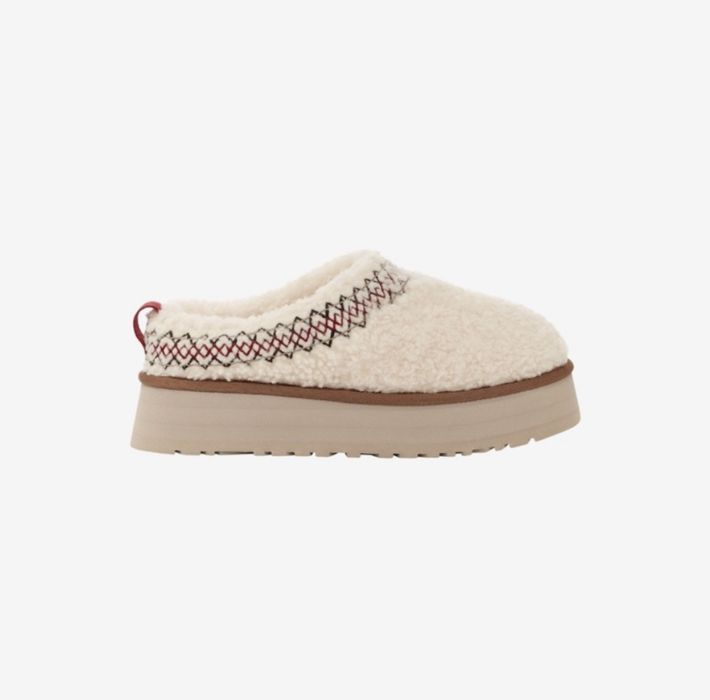 Ugg Tazz UGG Braid Fur Clog Platform Slippers | Grailed