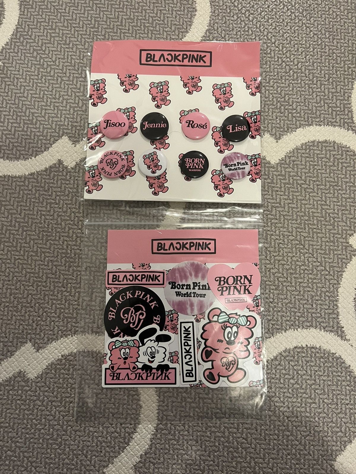 Streetwear Verdy x Blackpink bundle sticker & pin | Grailed
