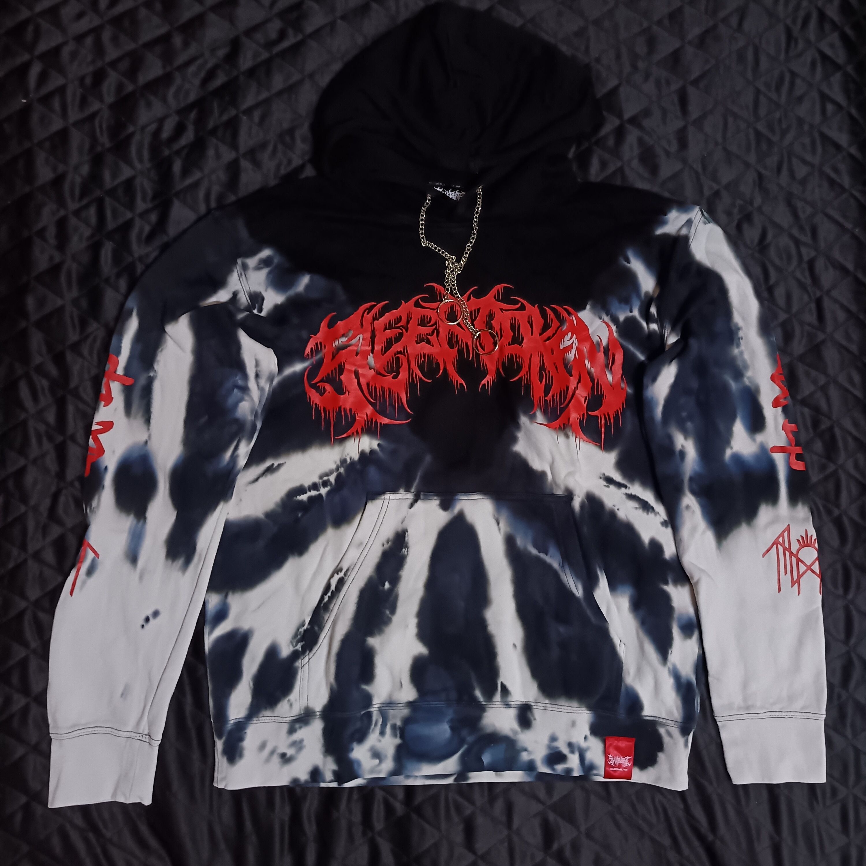 Band Tees Shibori Threads Sleep Token Rock Band Hoodie | Grailed
