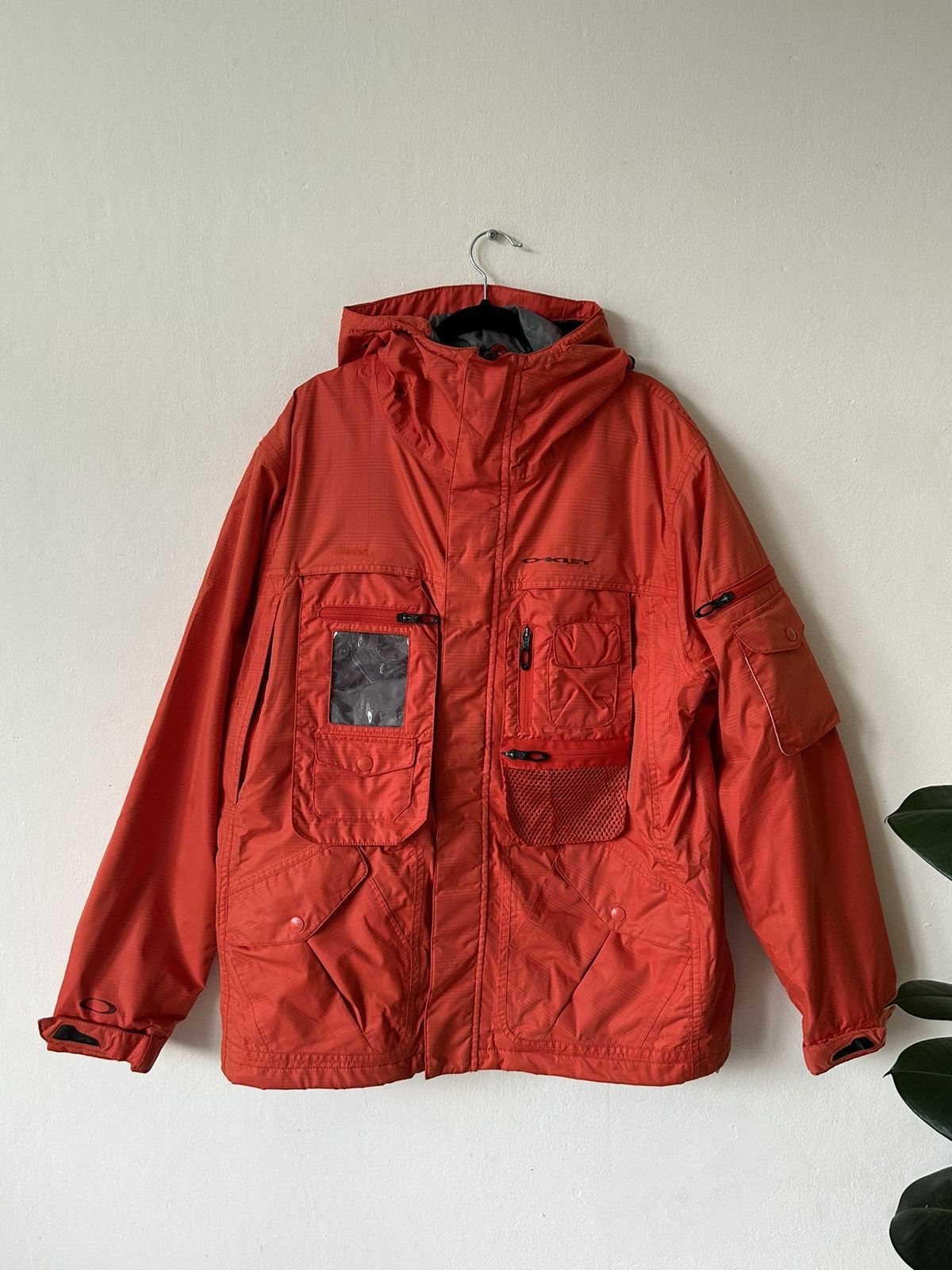 Oakley × Vintage 2000’s Oakley Road Fuel Tactical Cargo Magnet Jacket ...
