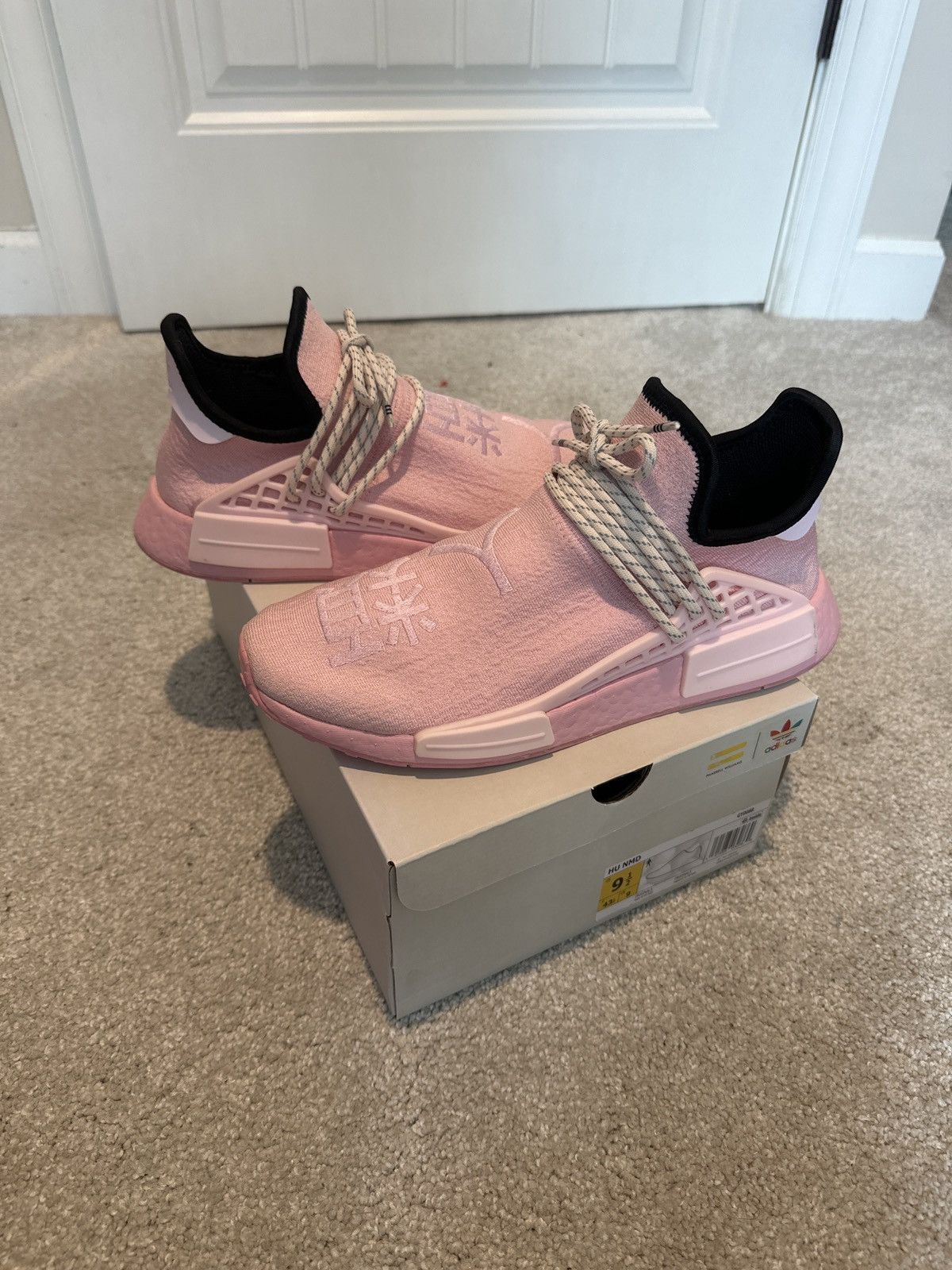 Adidas × Pharrell Adidas Human Races NMD Pharrell Williams Pink | Grailed