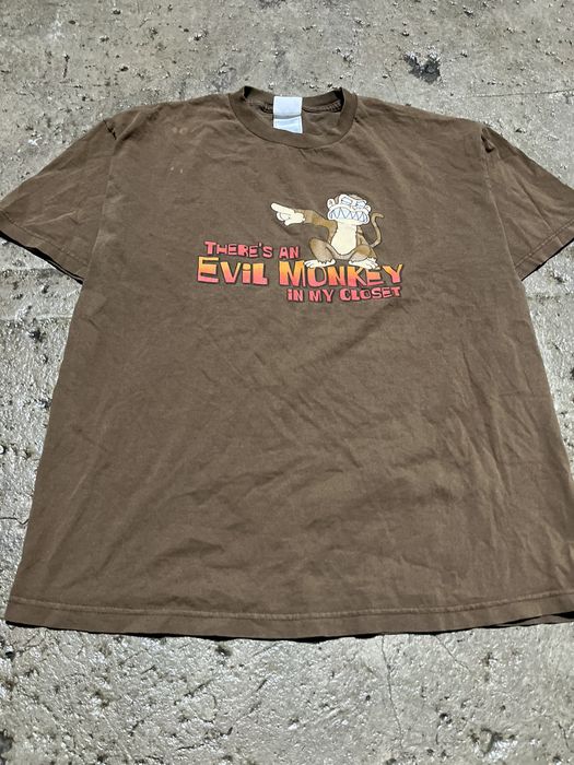 Vintage Crazy Vintage Y2K Family Guy Evil Monkey Tee Shirt | Grailed