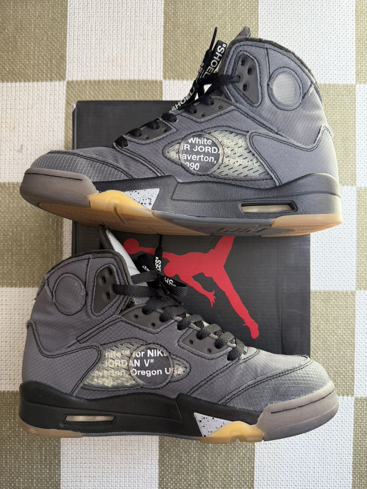 Jordan Brand × Off-White Jordan 5 Retro SP Off White Muslin | Grailed