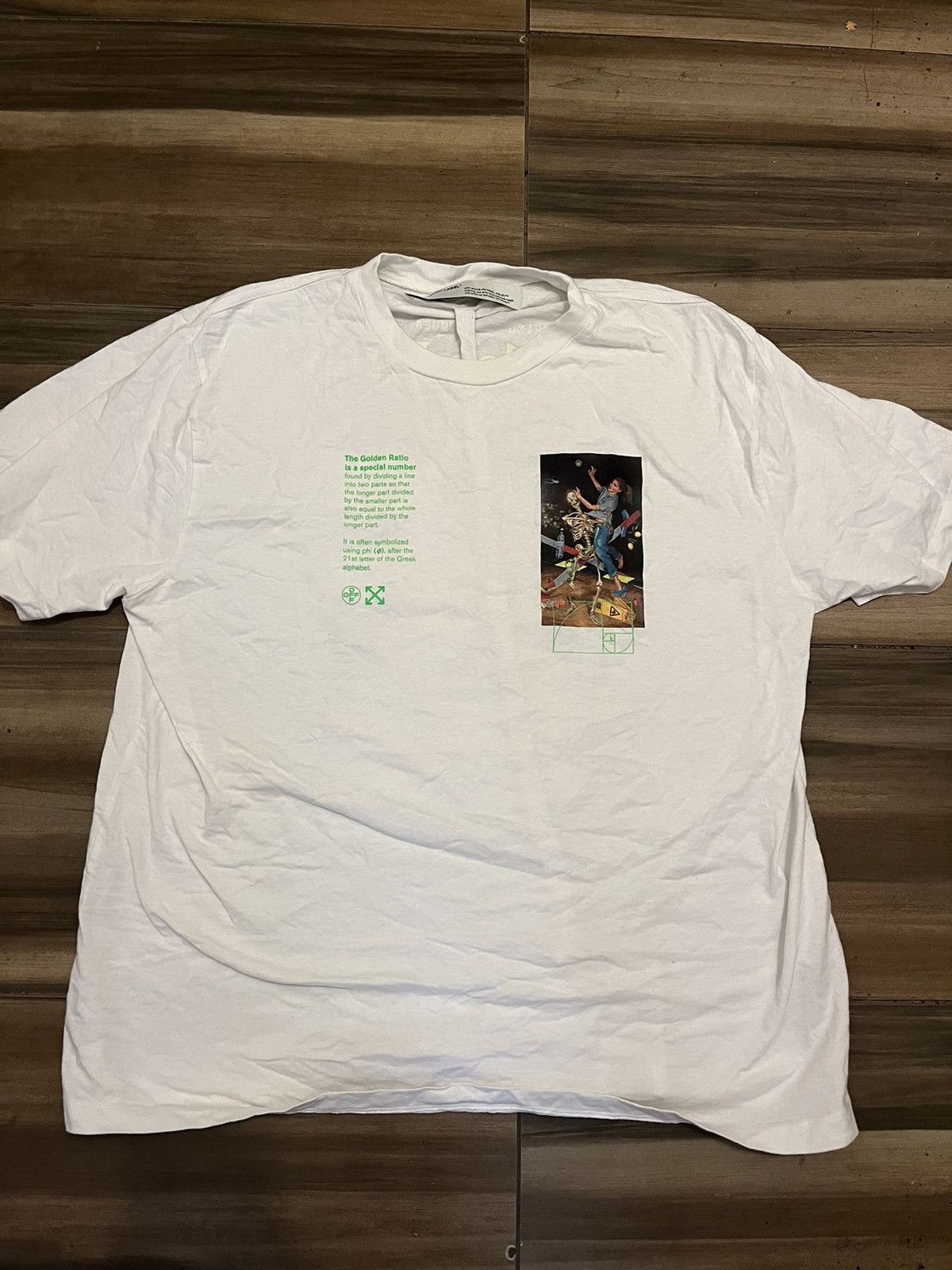 Off-White Off White “Golden Ratio” Tee | Grailed