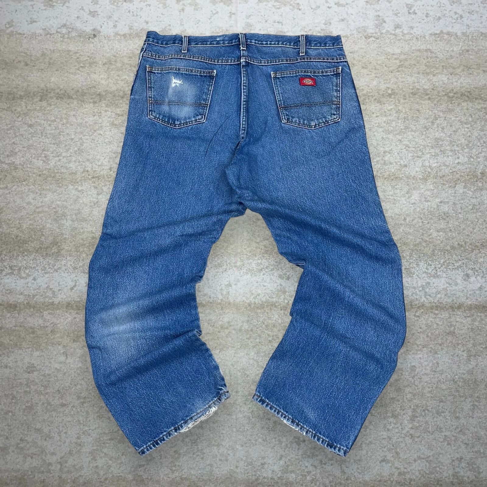 Dickies × Streetwear × Vintage Dickies Work Jeans Medium Wash Relaxed ...
