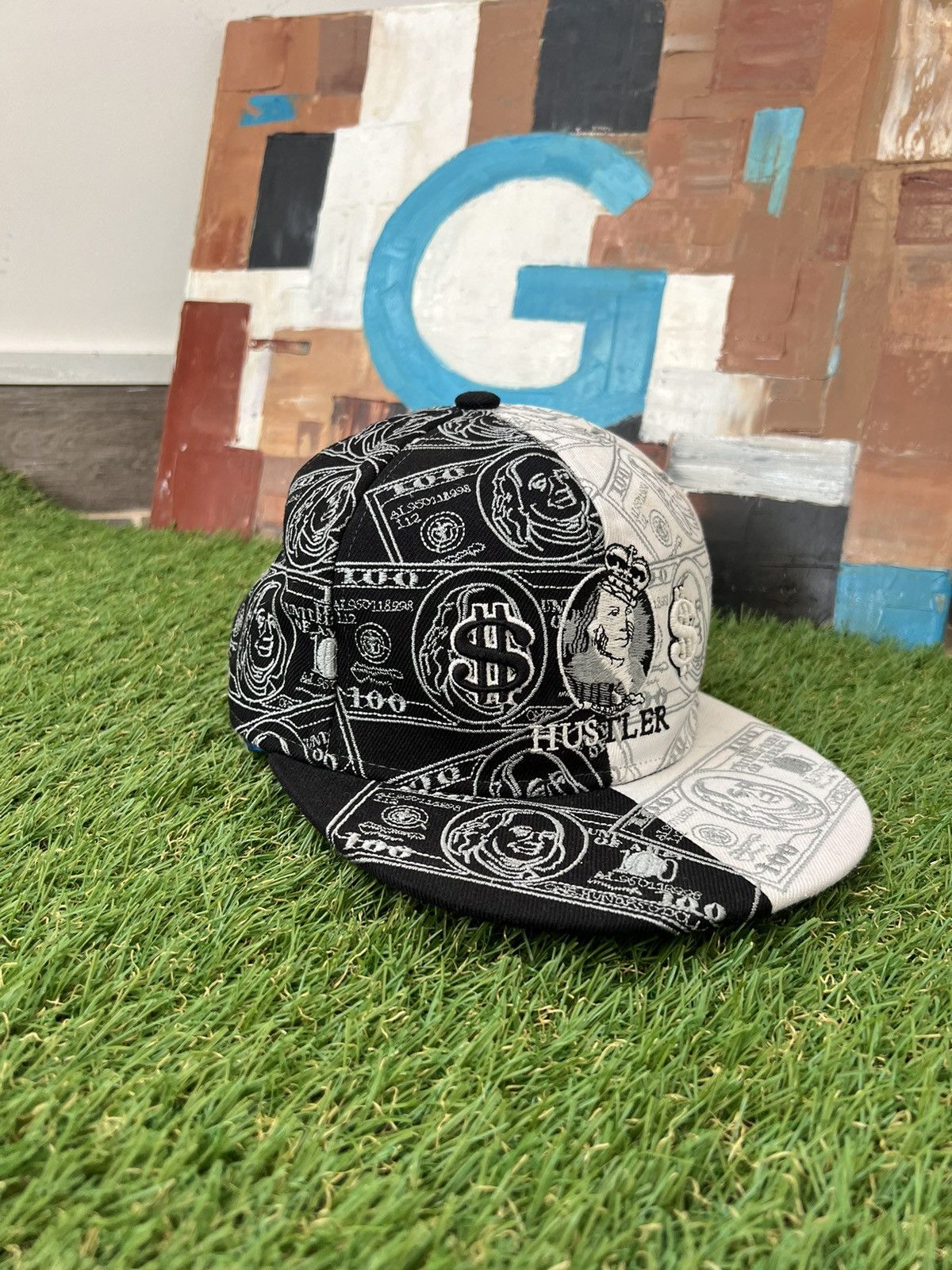 Vintage New Era dollar cap | Grailed