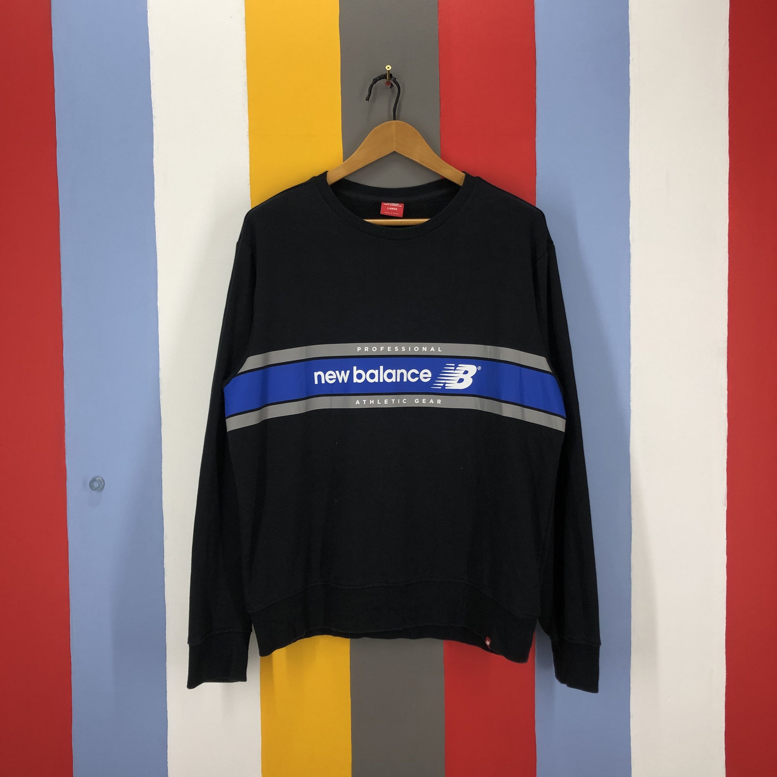 New Balance × Streetwear NEW BALANCE Crew Neck Sweatshirt #0999/AJ ...