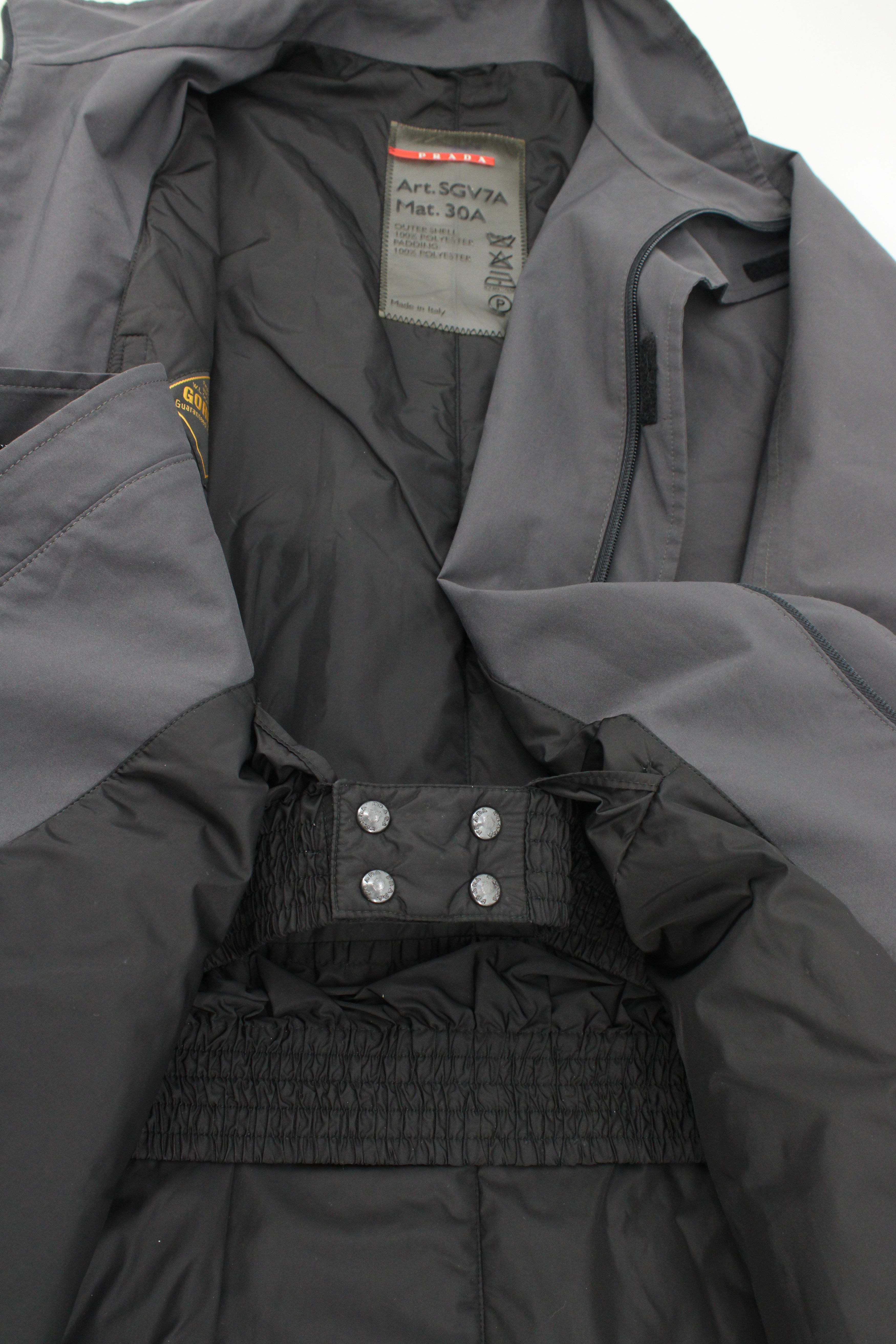 Prada Prada Linea Rossa Gore-Tex Waterproof Parka Jacket | Grailed