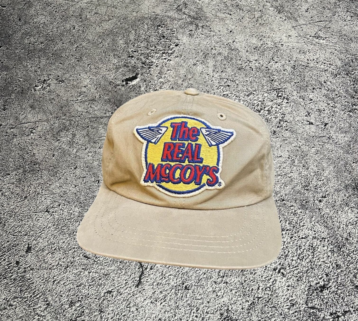 The Real McCoy's × Vintage 90s The Real Mccoy Leather Strap Hat | Grailed