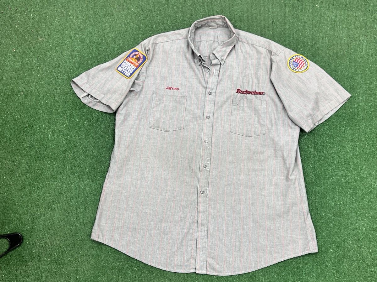 Budweiser × Made In Usa × Vintage 90s Budweiser Beer Delivery Work ...