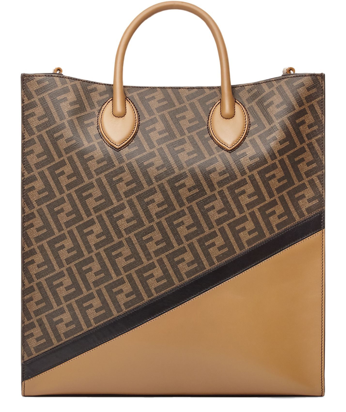 Fendi o1loc1c0824 Size: OS / Diagonal Vertical Tote in Marron | Grailed