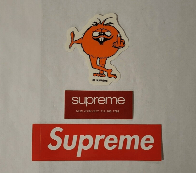 Supreme CAMACHO STICKER PACK BOX LOGO NEW YORK 2023 BOGO PALACE | Grailed