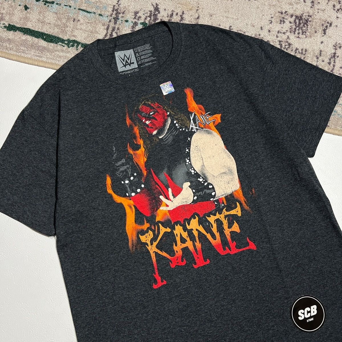 Wwf Kane legends graphic t shirt | Grailed
