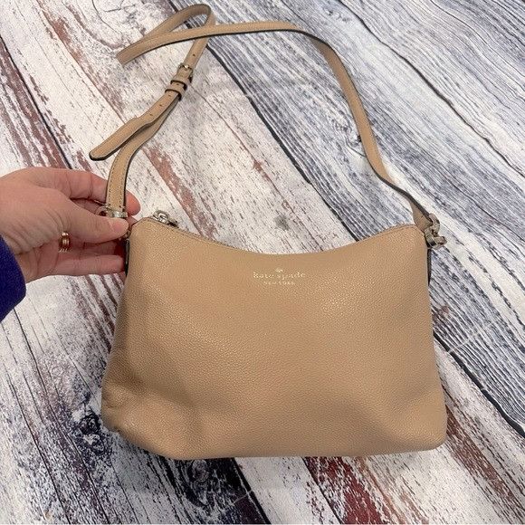 Kate Spade Kate Spade Tan Leather Crossbody Bag | Grailed
