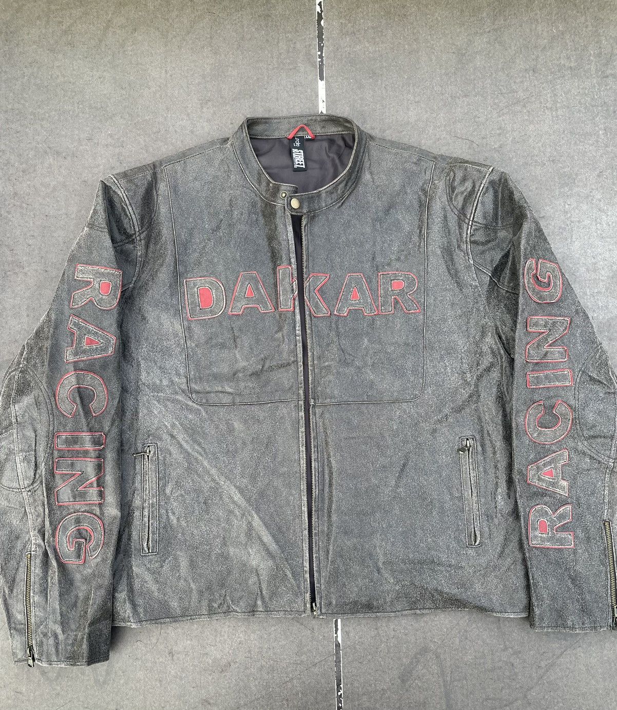 Vintage Dakar Vintage Racing Leather y2k Jacket | Grailed
