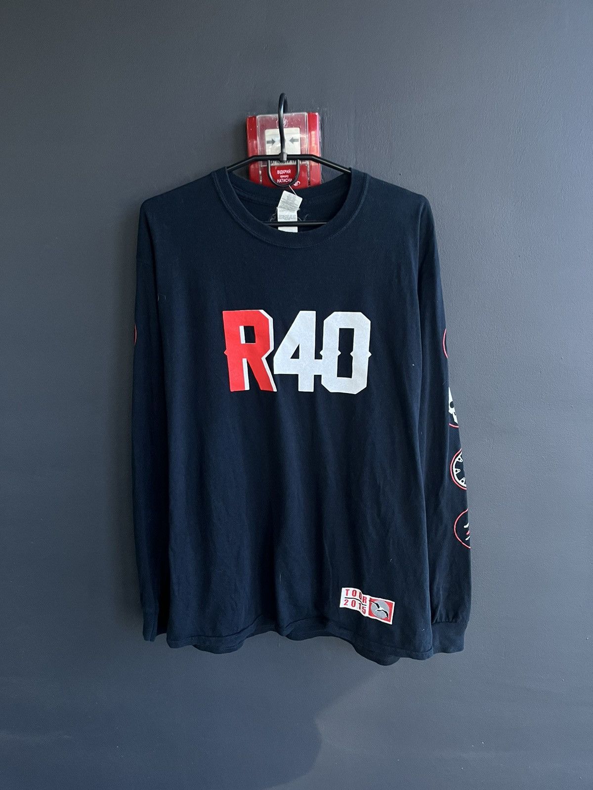 Band Tees × Vintage Vintage 2015 Rush R40 North America Tour Band Long ...