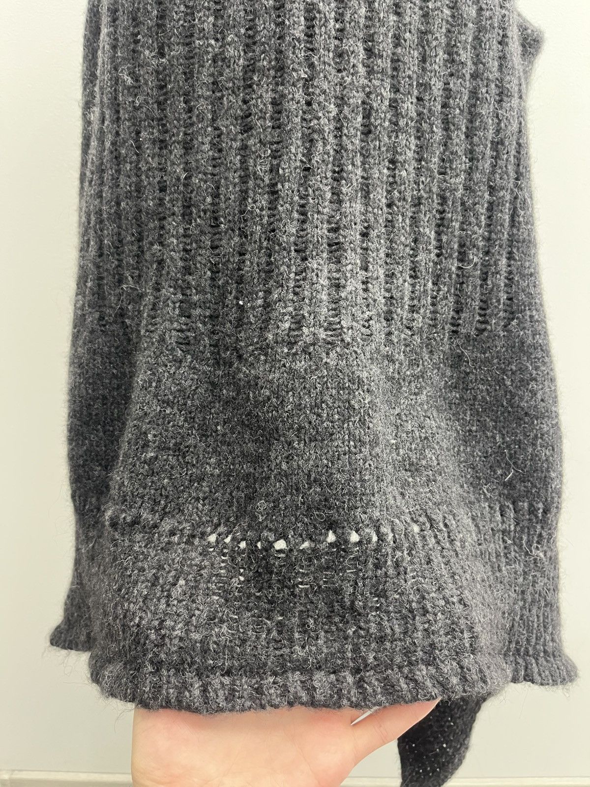 Rick Owens Rick Owens Crust FW09 Knit Wool Cardigan Sweater | Grailed