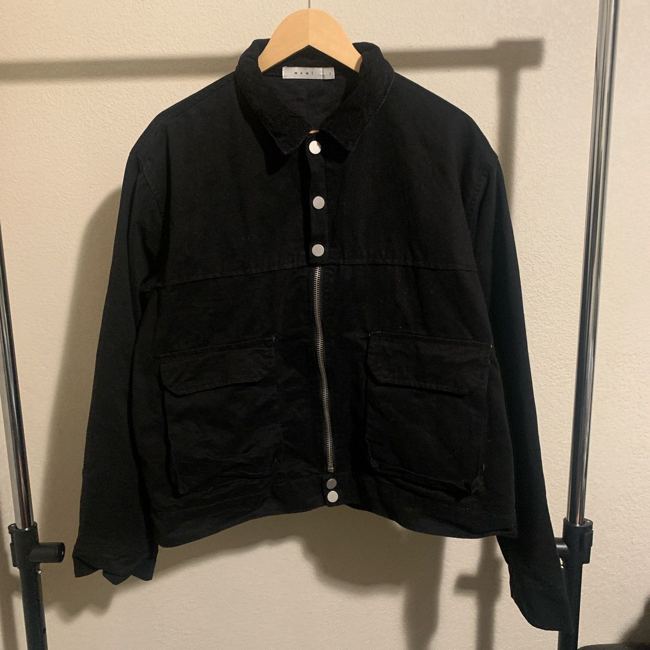 Mnml Mnml Cropped Utility Work Jacket Grailed