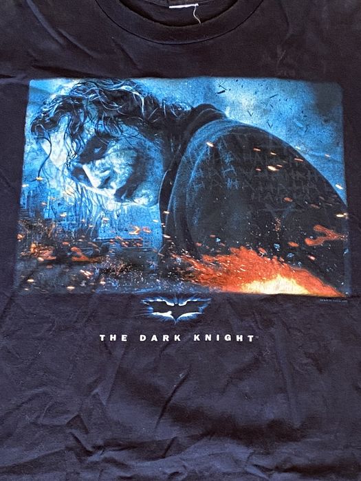 Streetwear Batman The Dark Knight Joker Promo T-shirt XL Heath Ledger ...