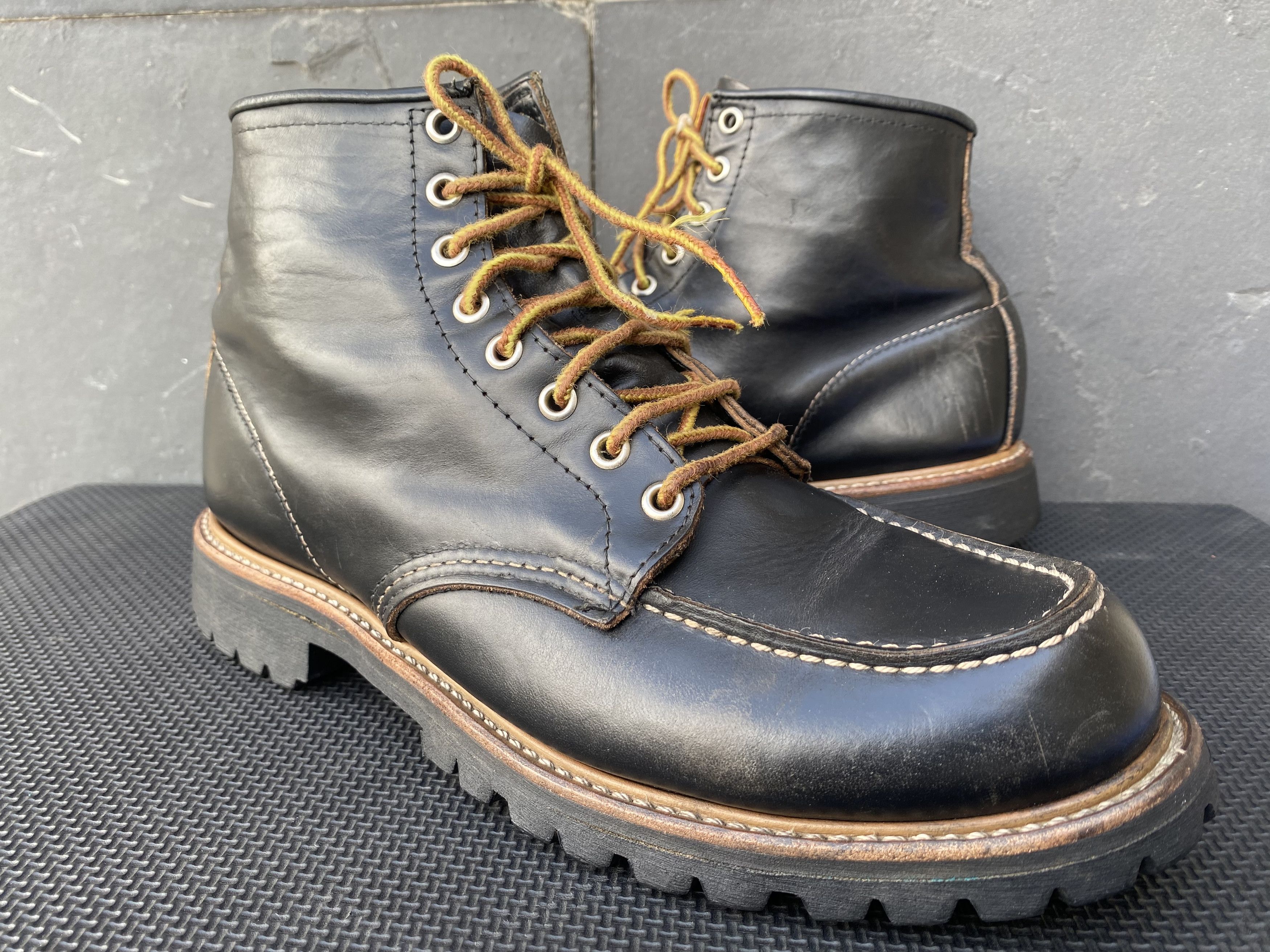 Red Wing × Vintage Red Wing Work 8176 8147 Classic Moc Toe Vibram Rare ...