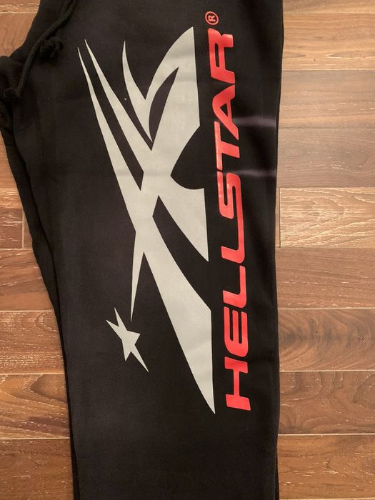 HELLSTAR Hellstar Airbrushed Skull Black Sweatpants L | Grailed