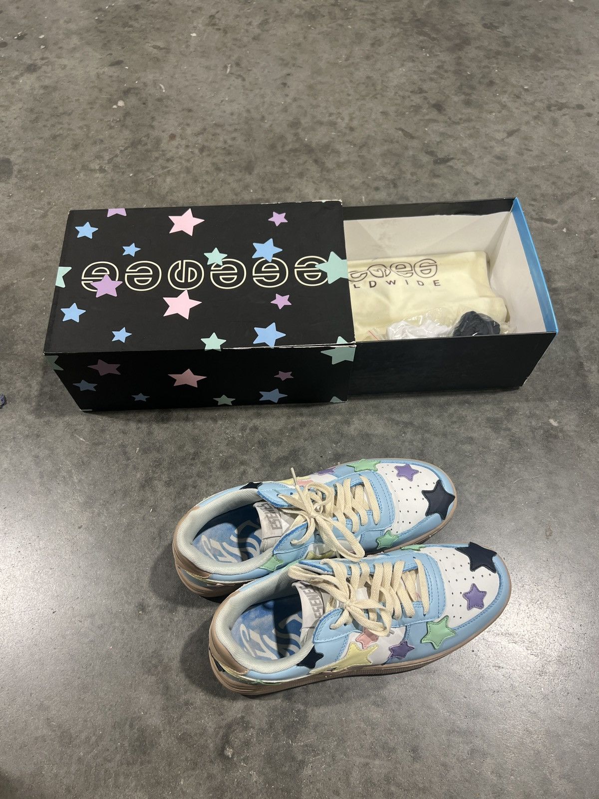 Vintage Esenes Multicolor Pastel Bapestas | Grailed