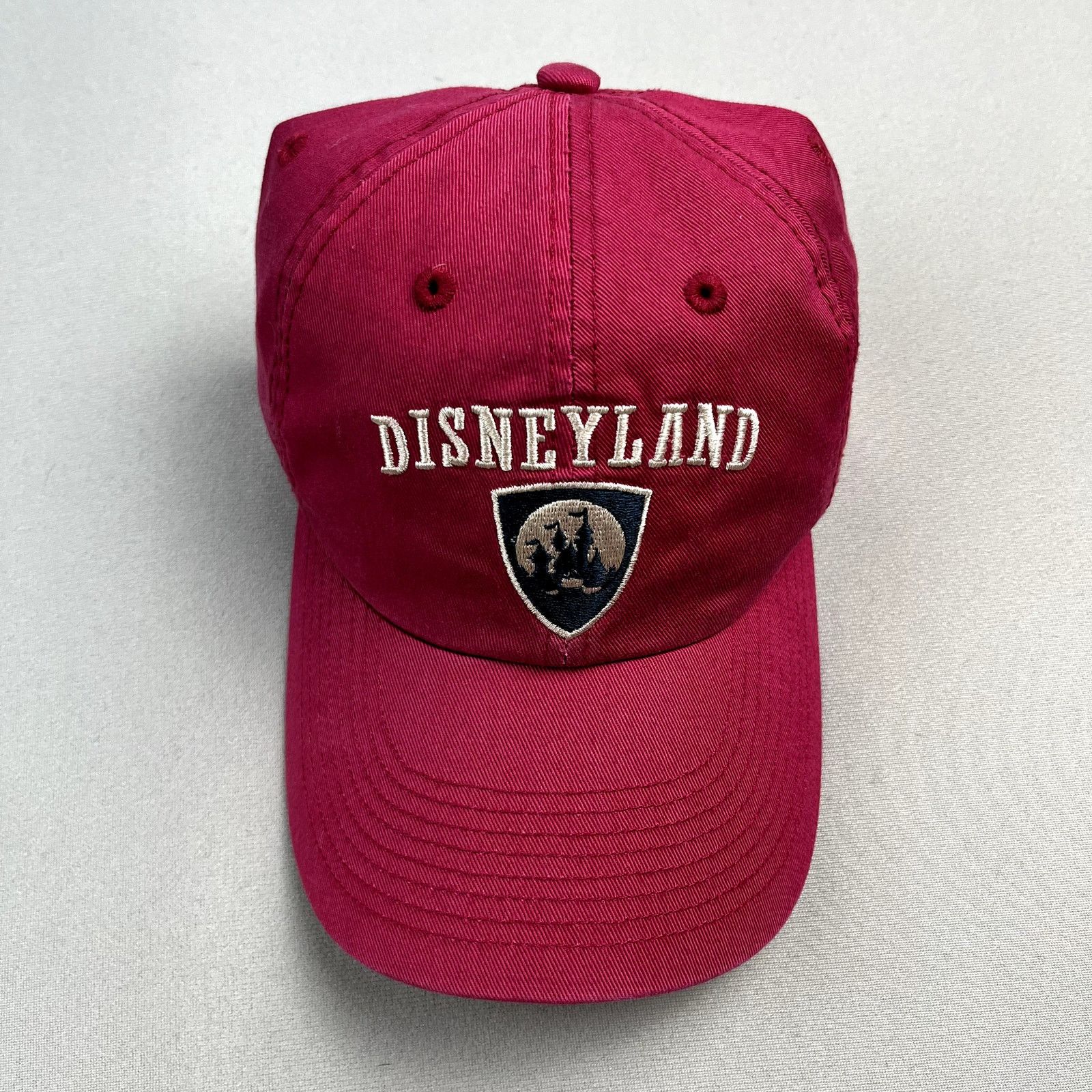 Vintage Vintage Disneyland Hat Red Mickey Mouse Cinderella Castle | Grailed