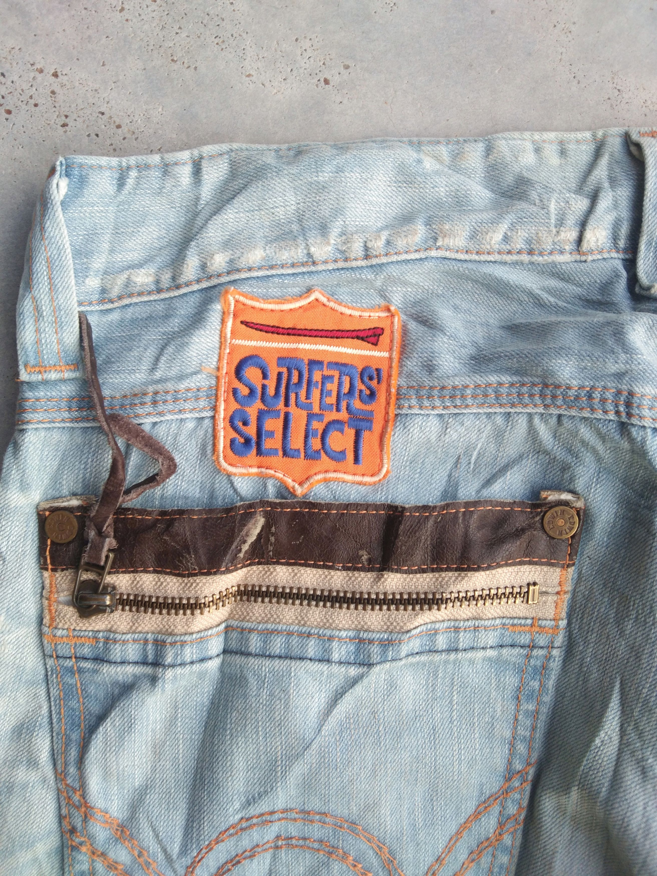 Japanese Brand Vintage Edwin Distressed Jeans 34x30 | Grailed