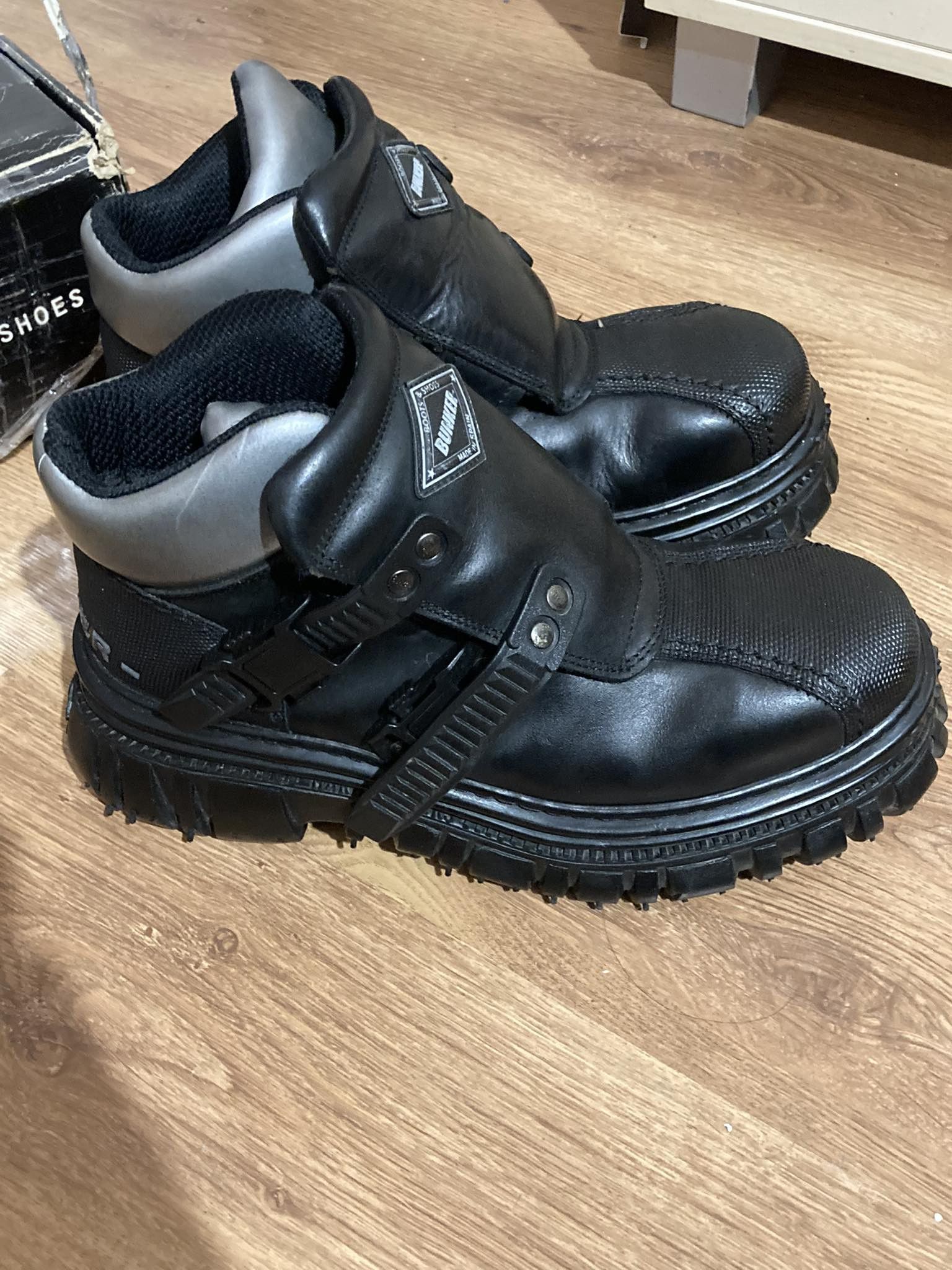 Vintage Goth/alternative BUNKER Chunky Vintage 80s-90s boots | Grailed