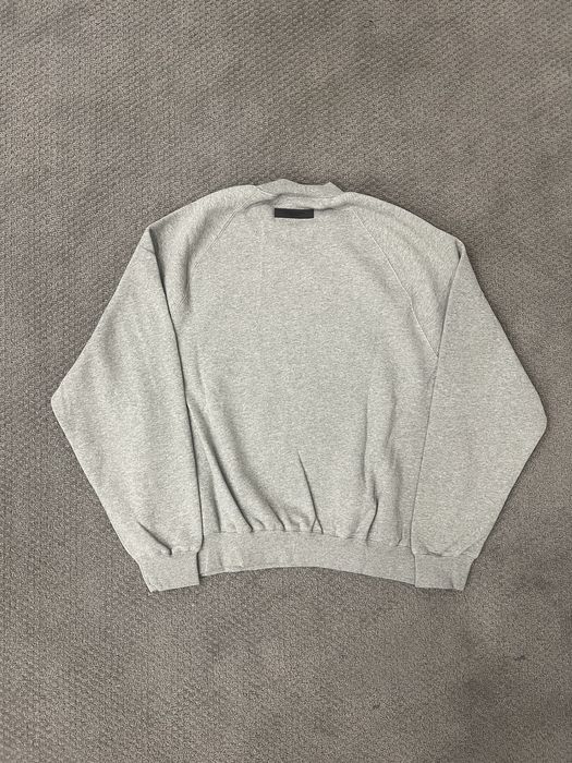 Fear of God Fear of God Essential Crewneck Dark Oatmeal 1977 | Grailed