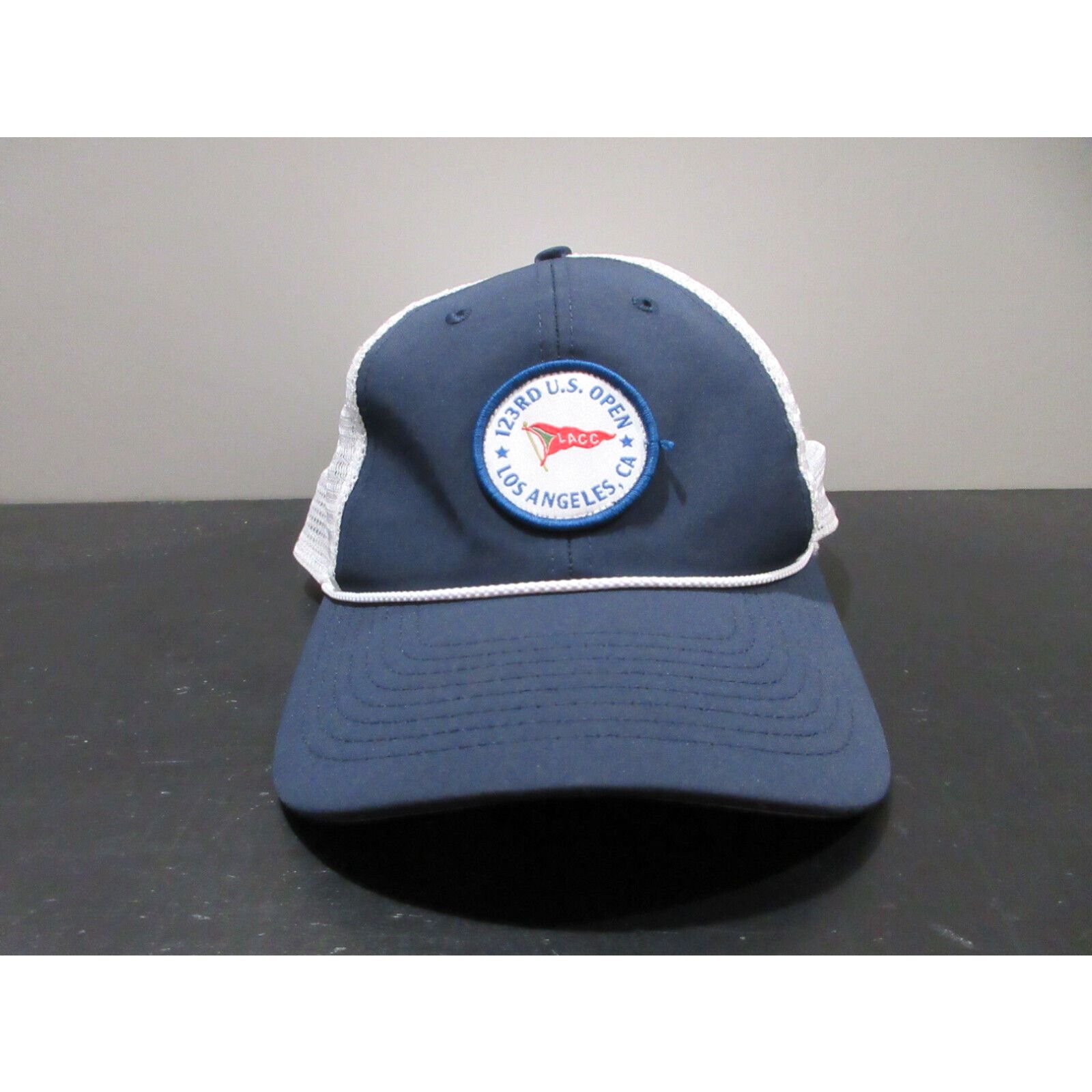 Imperial US Open Hat Cap Snap Back Blue White Los Angeles Golf Course ...