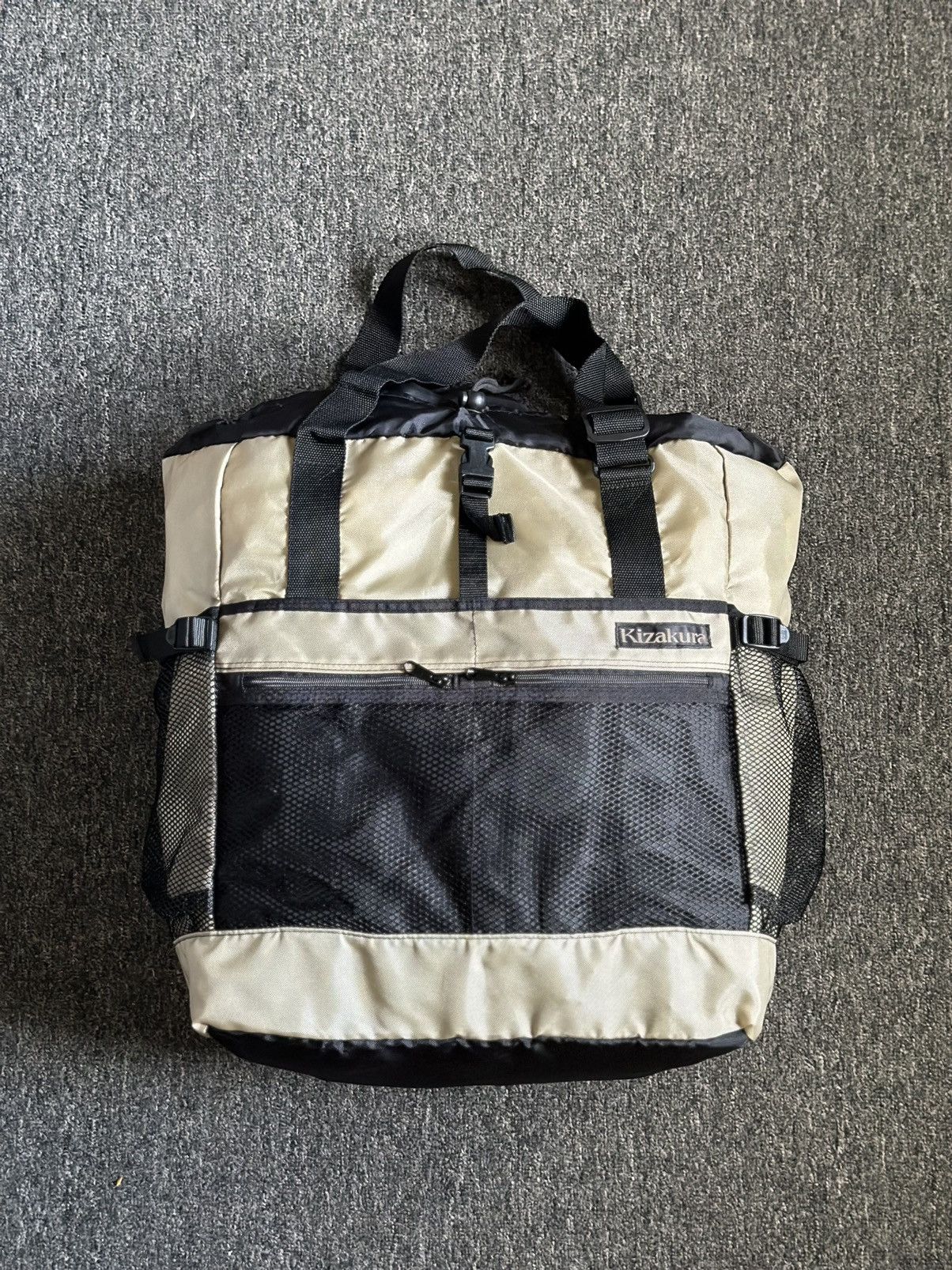 Outdoor Life RARE‼️ KIZAKURA JAPAN 2 WAY OUTDOOR TOTE/BACKPACK | Grailed