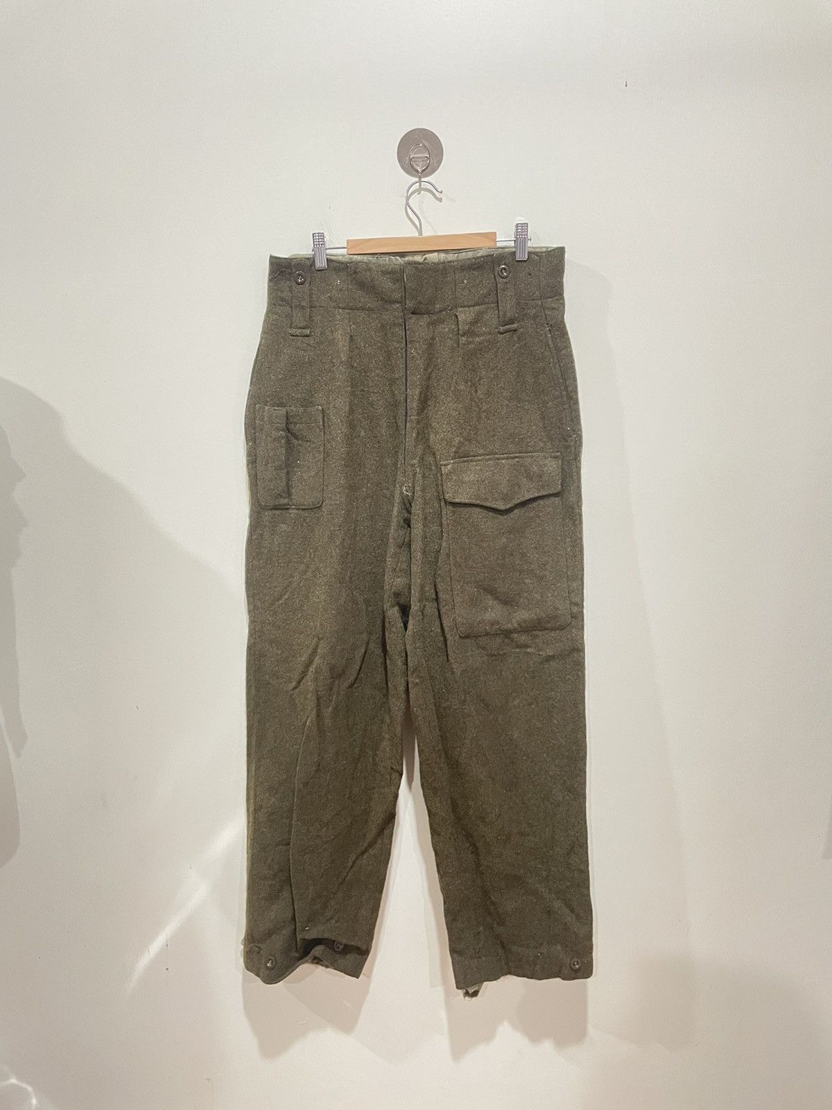 Vintage Vintage 1961 Pattern Battledress Wool Trousers | Grailed