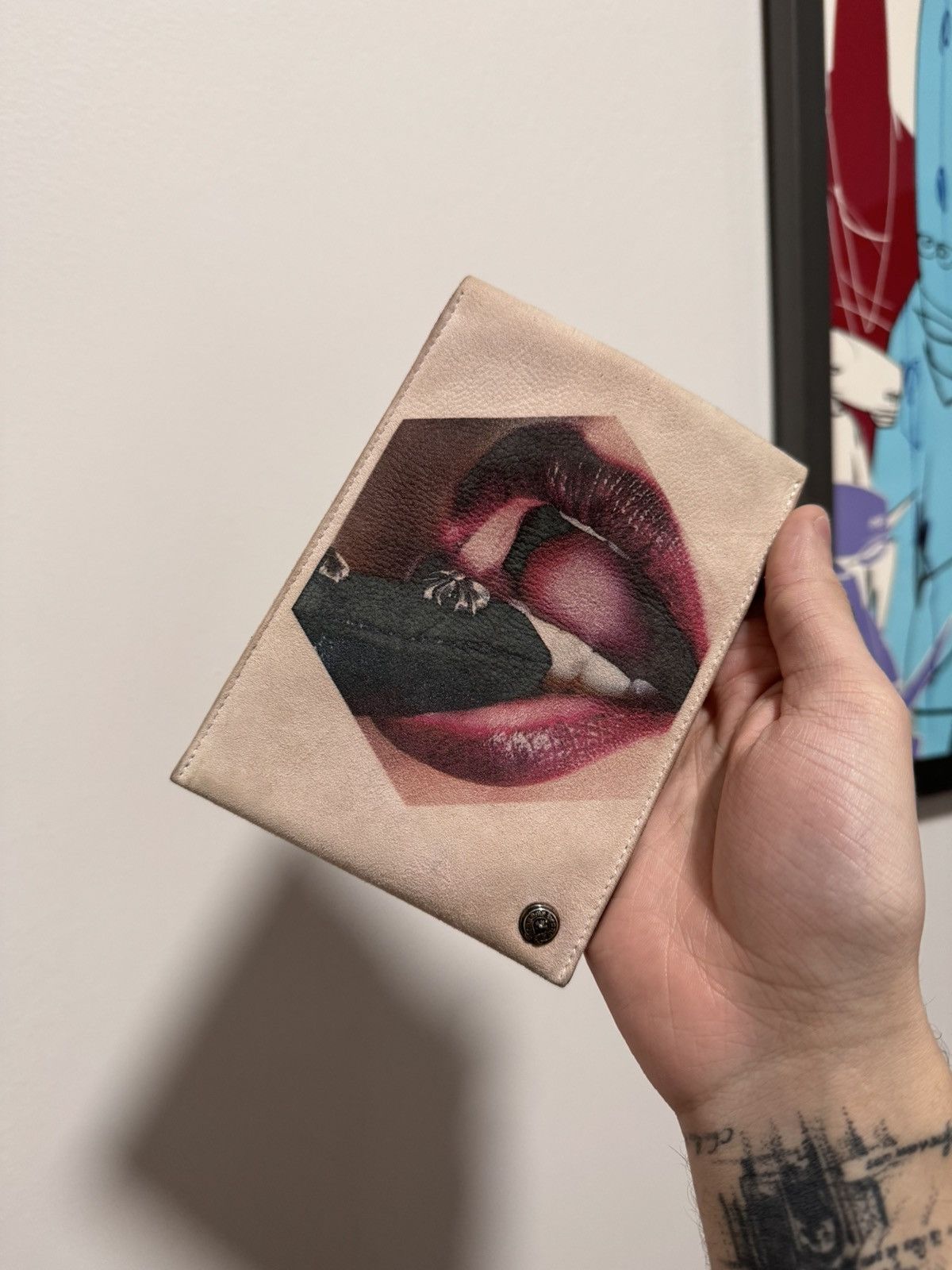 Chrome Hearts Chrome Hearts Lips Pouch | Grailed