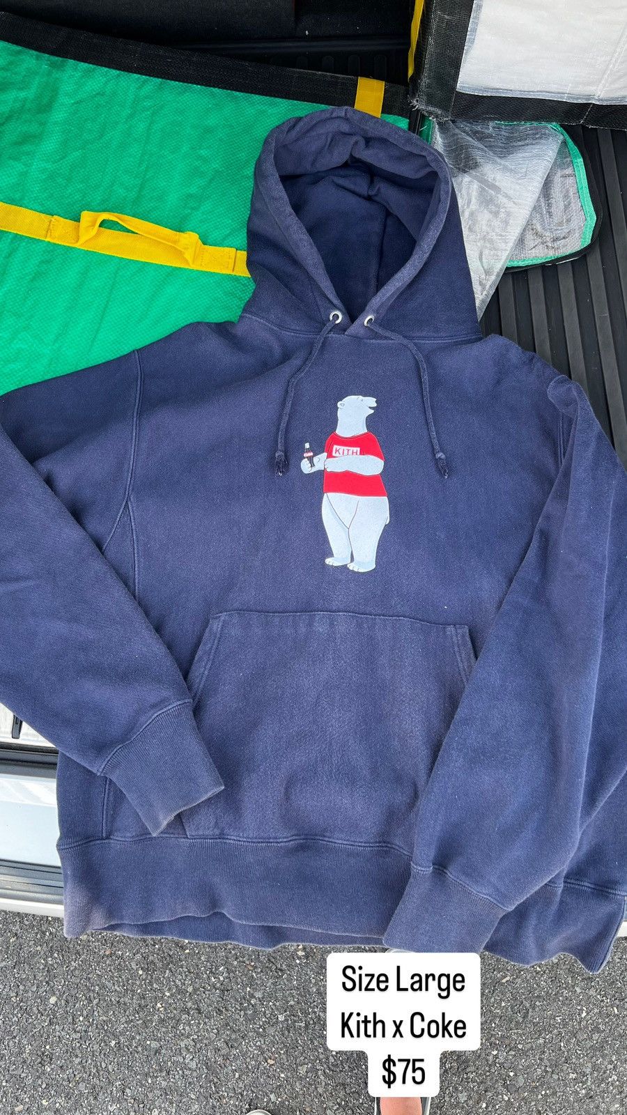 Kith Kith x Coca-Cola Polar Bear Hoodie | Grailed