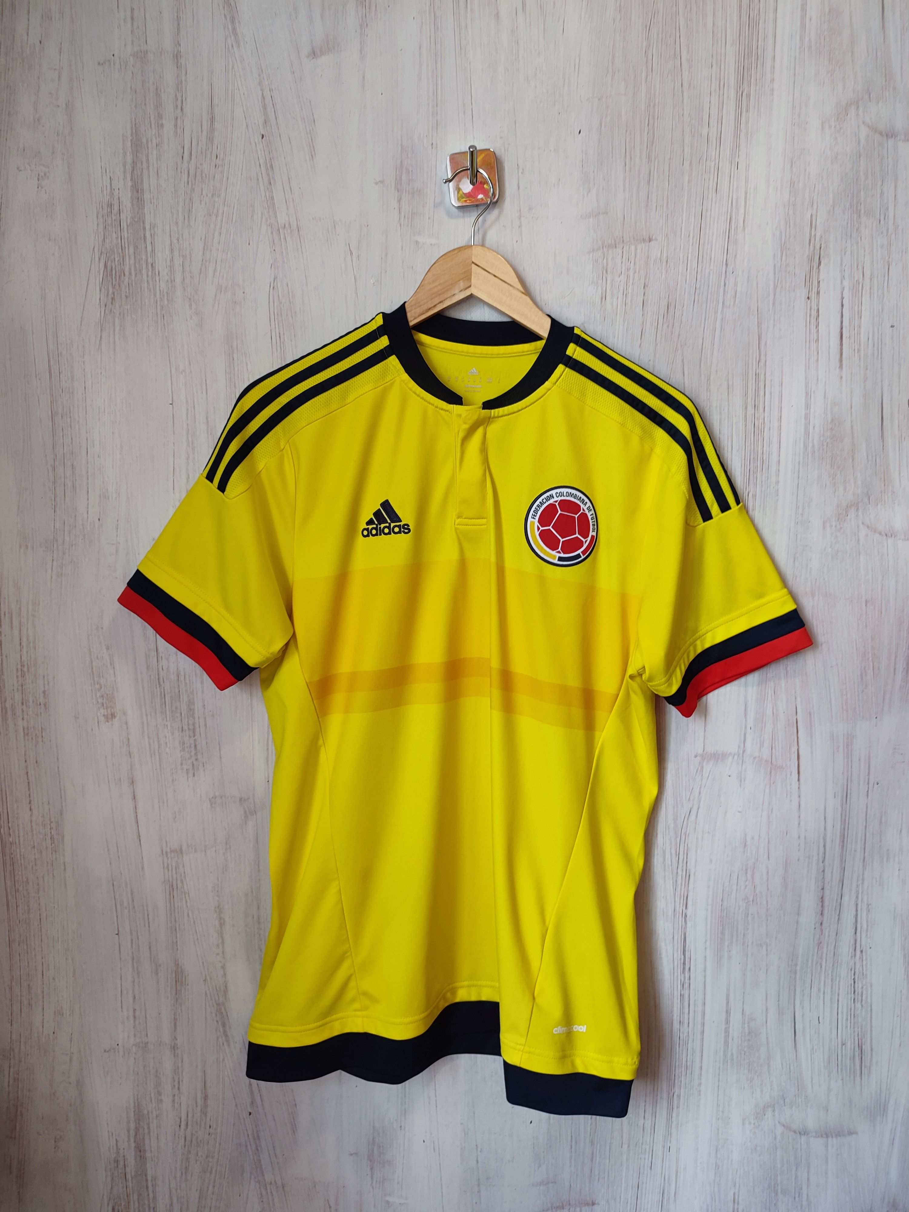 Adidas Colombia 2015 2016 home soccer jersey kit shirt football | Grailed