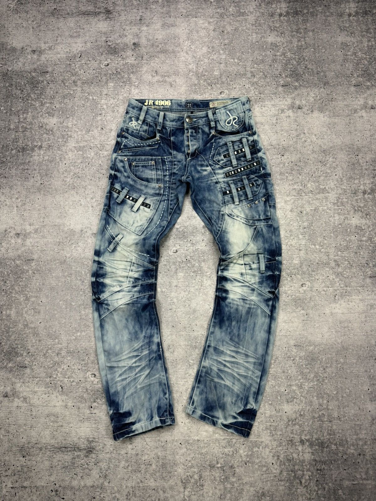 Japanese Brand Vintage JapRag Jrag Famous Denim Opium Multipocket Zip ...