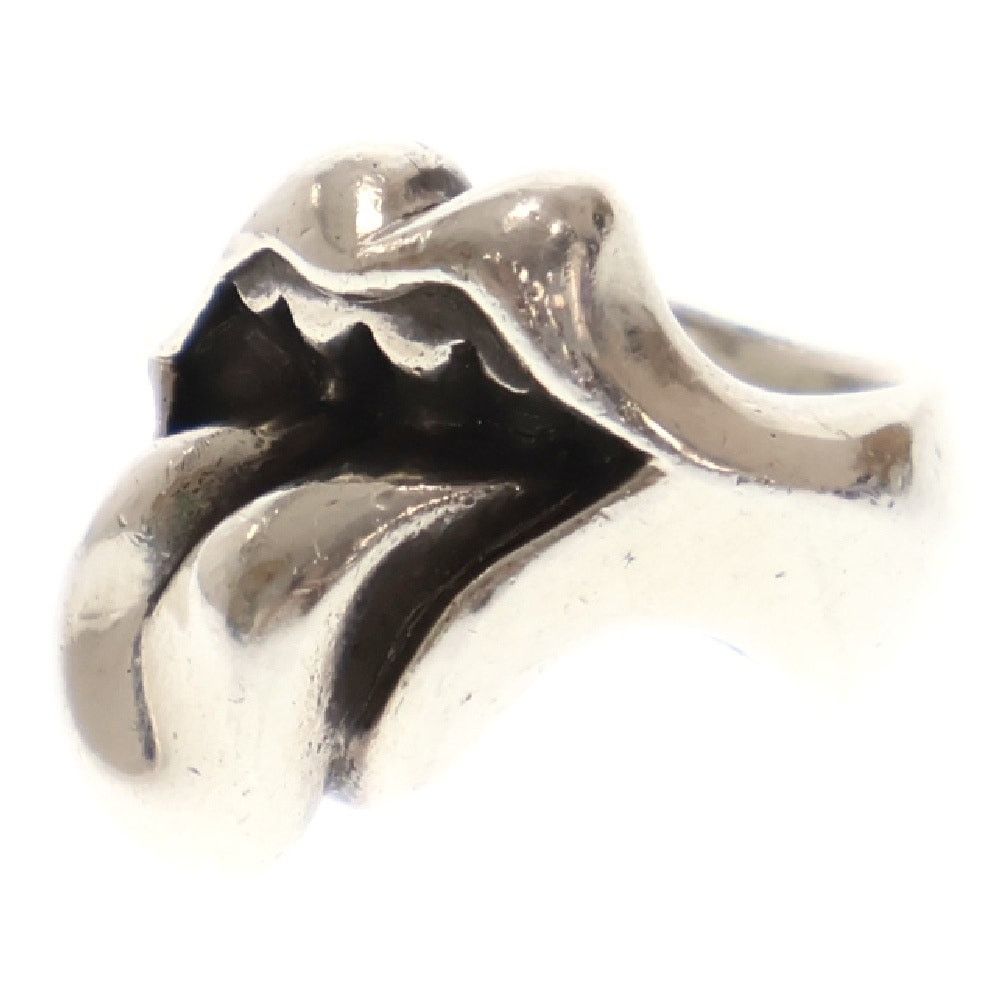 Chrome Hearts Chrome Hearts Lip Tongue Medium Silver Ring | Grailed