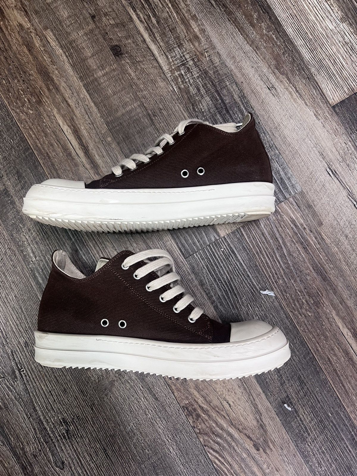 Rick Owens × Rick Owens Drkshdw RARE FW19 Ramones Mouse Chestnut ...