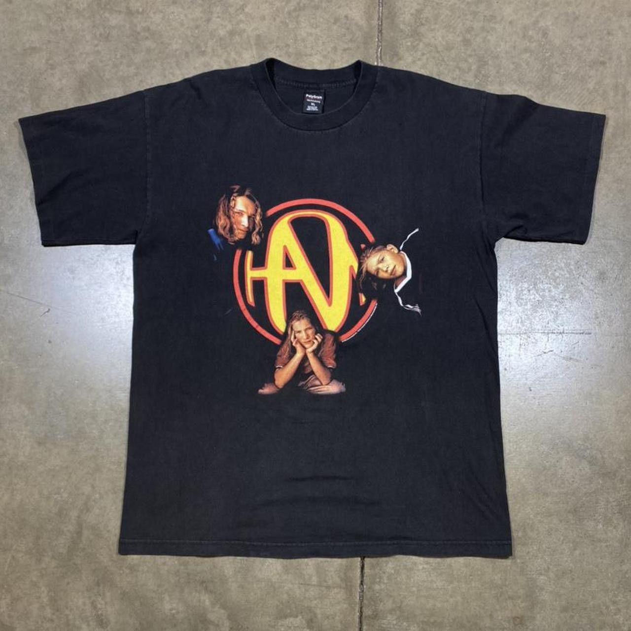 Band Tees × Vintage Vintage 90s Hanson Band Tee Boy Band Tour Merch ...
