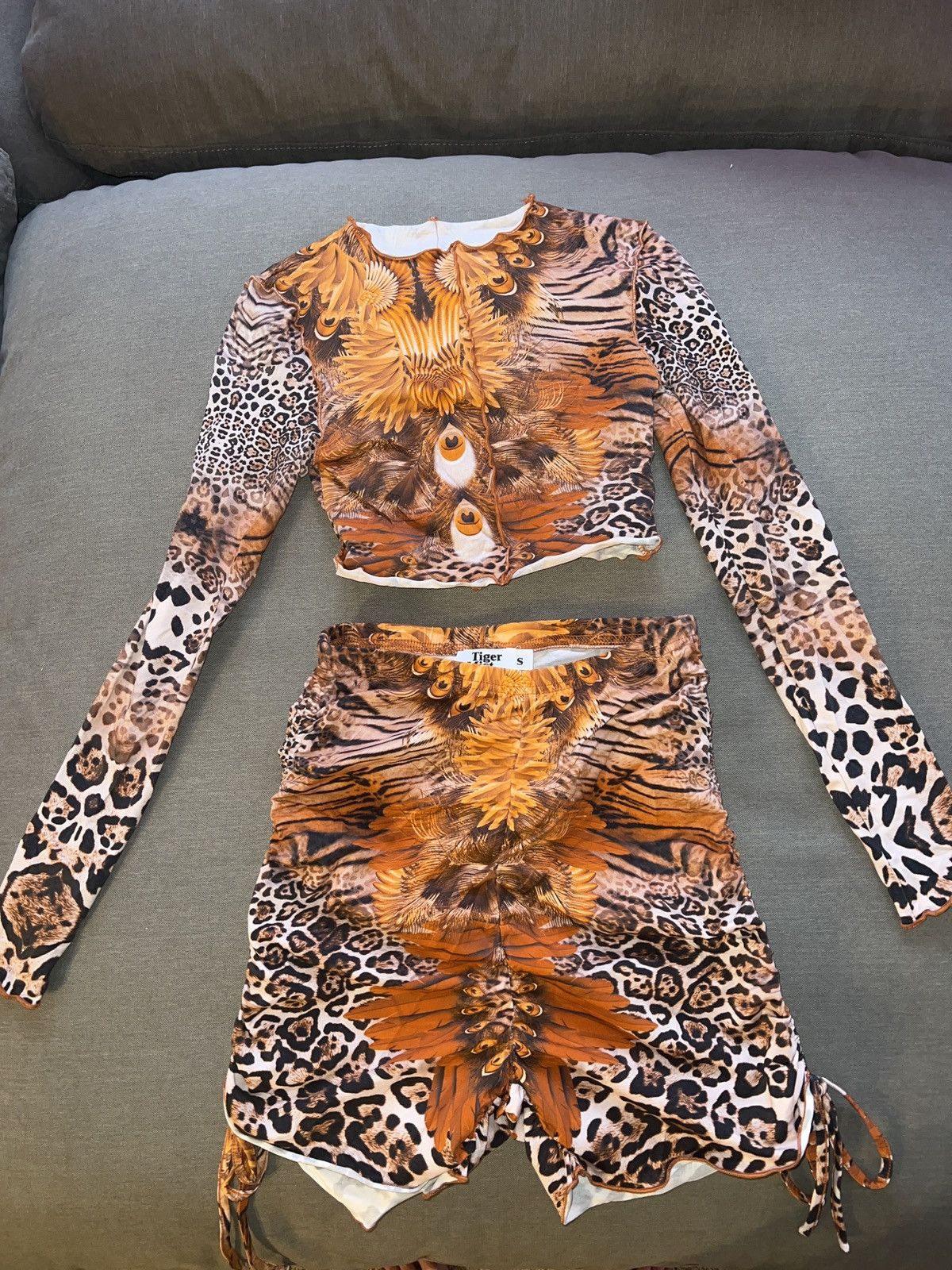 Custom TIGER MIST 2 PIECE ANIMAL PRINT | Grailed