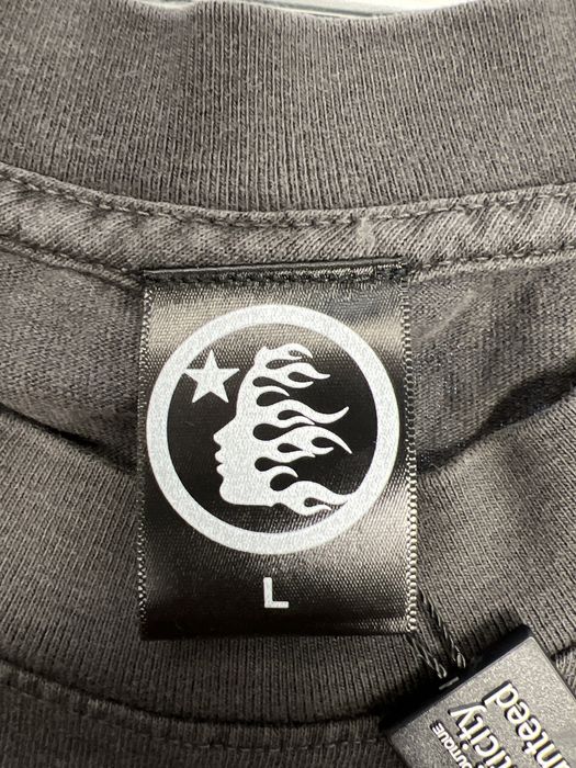 HELLSTAR Hellstar Studios Jesus Path To Paradise Grey/Red T-Shirt | Grailed