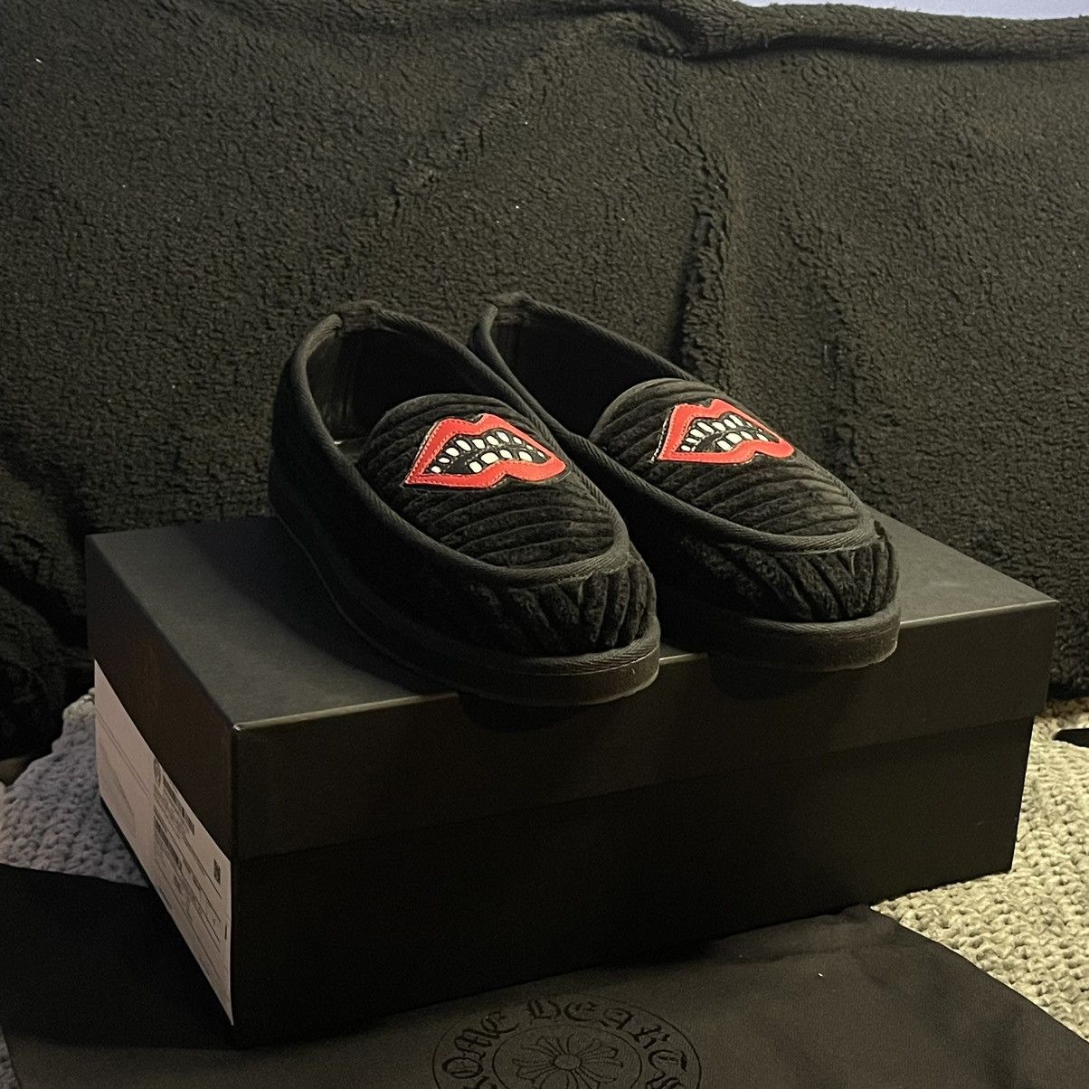 Chrome Hearts × Other CHROME HEARTS x MATTY BOY FW23 CHOMPER SLIPPERS ...